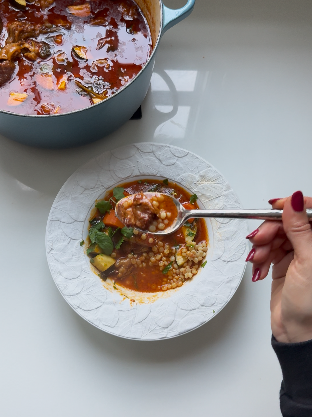 Yemenite Short Rib Soup with Hawaij and Vegetables - Olive Oil & Salt ...